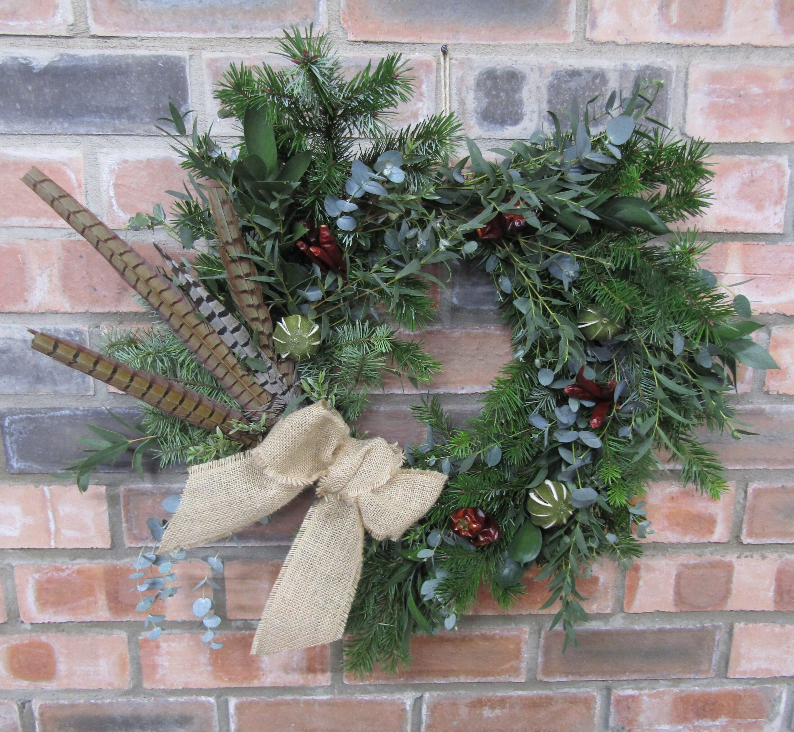 Seasonal Front Door Wreath Workshop - Traquair House